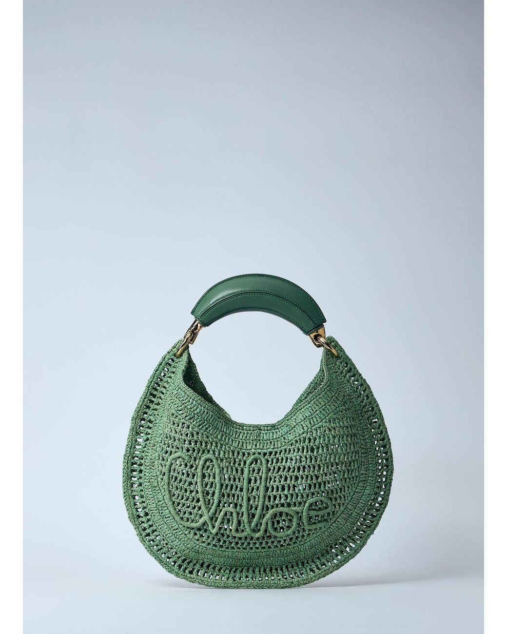 Chloé Summer Banana Hobo Shoulder Bag in Green | Lyst