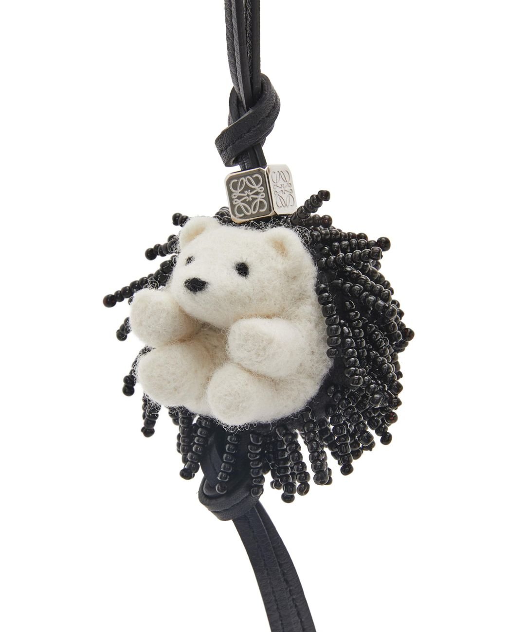 Loewe Luxury Hedgehog Charm In Felt in Metallic | Lyst