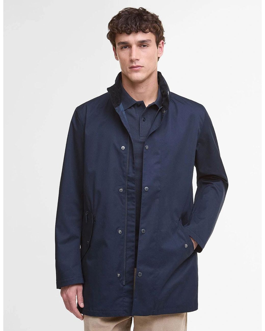 Barbour Chelsea Waterproof Jacket in Blue for Men | Lyst UK
