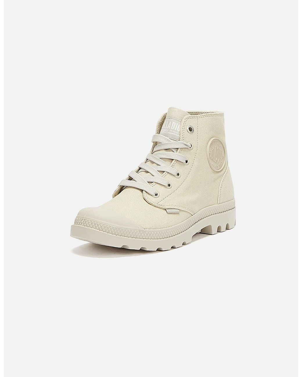 Palladium Pampa Hi Mono Chrome Rainy Day Boots in White | Lyst UK