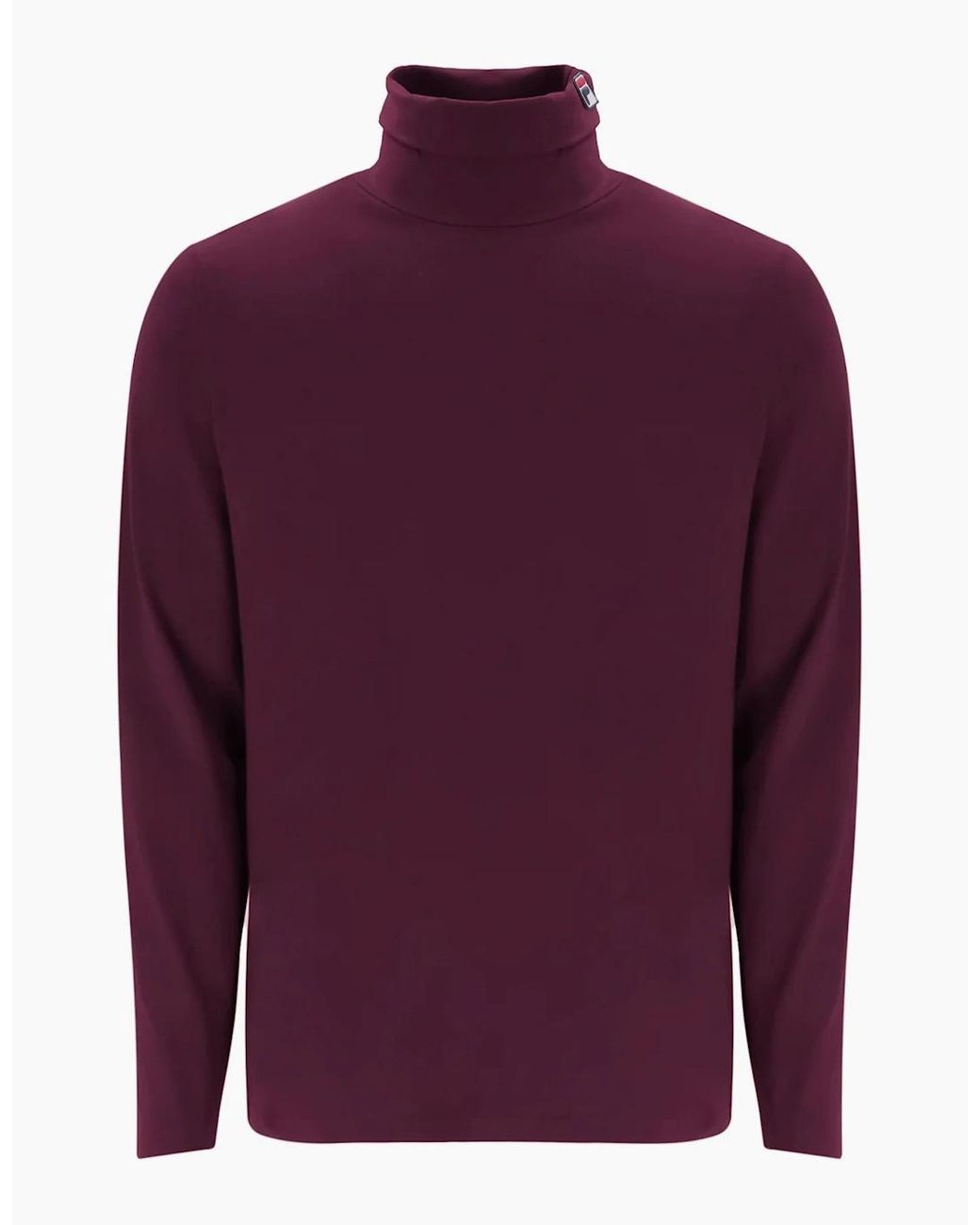 Fila 19Th Classic Roll Neck T-Shirt Fig in Purple for Men | Lyst UK