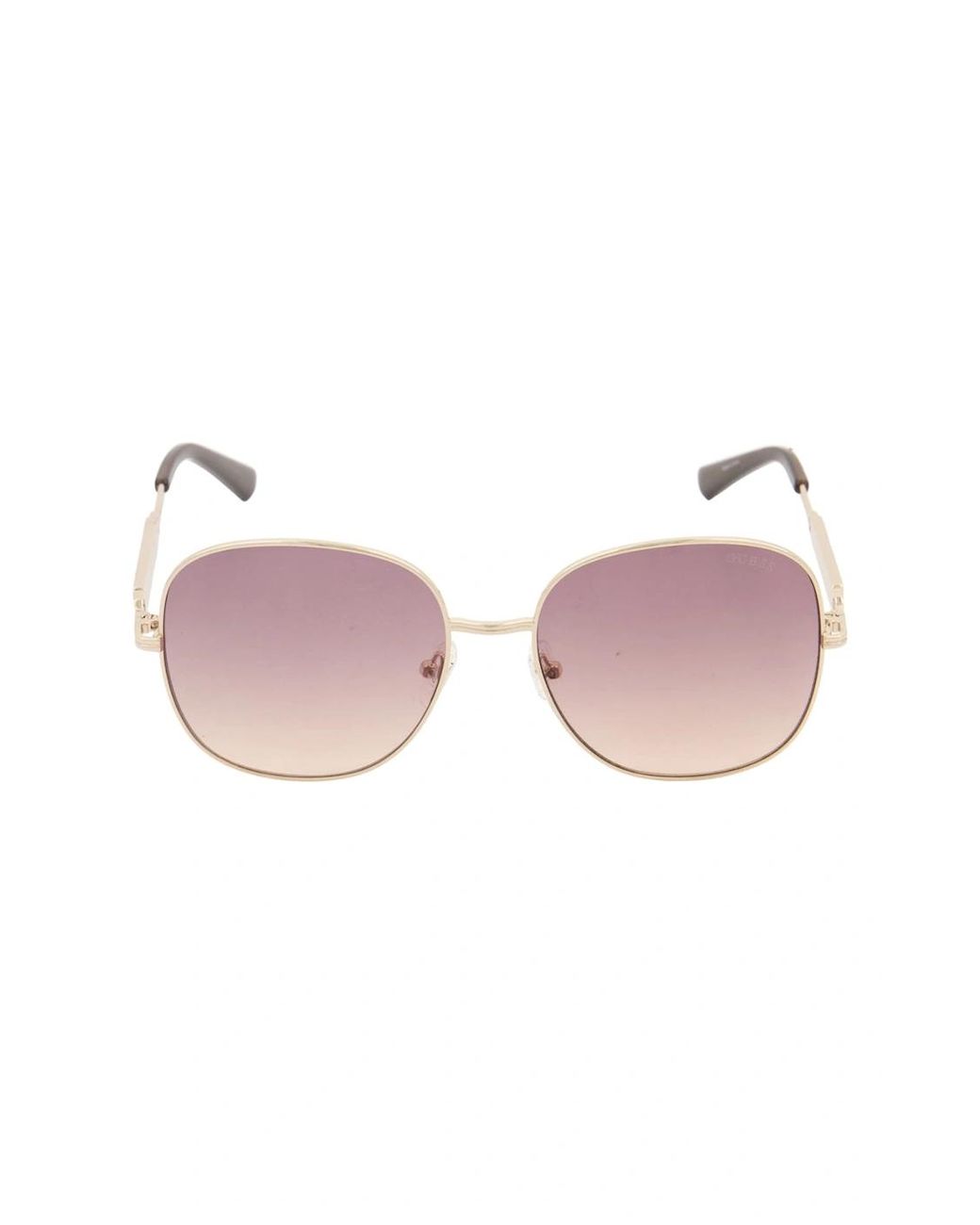 Guess Frame Gradient Bordeaux Lensed Sunglasses in Pink | Lyst UK