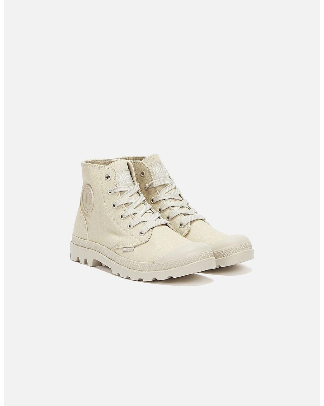 Palladium Pampa Hi Mono Chrome Rainy Day Boots in White | Lyst UK