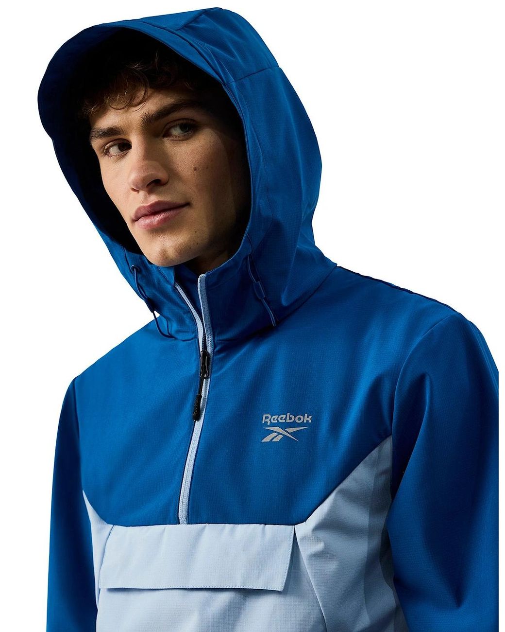 Reebok Burbage Oh Jacket in Blue for Men | Lyst UK