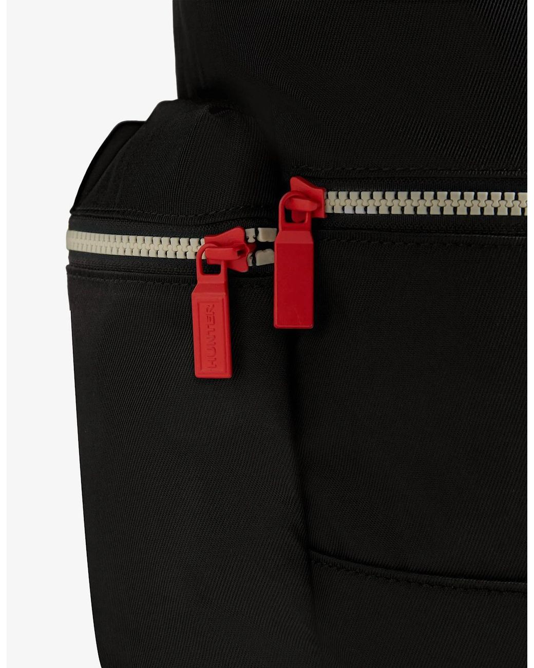 HUNTER Nylon Mini Topclip Backpack in Black for Men | Lyst UK