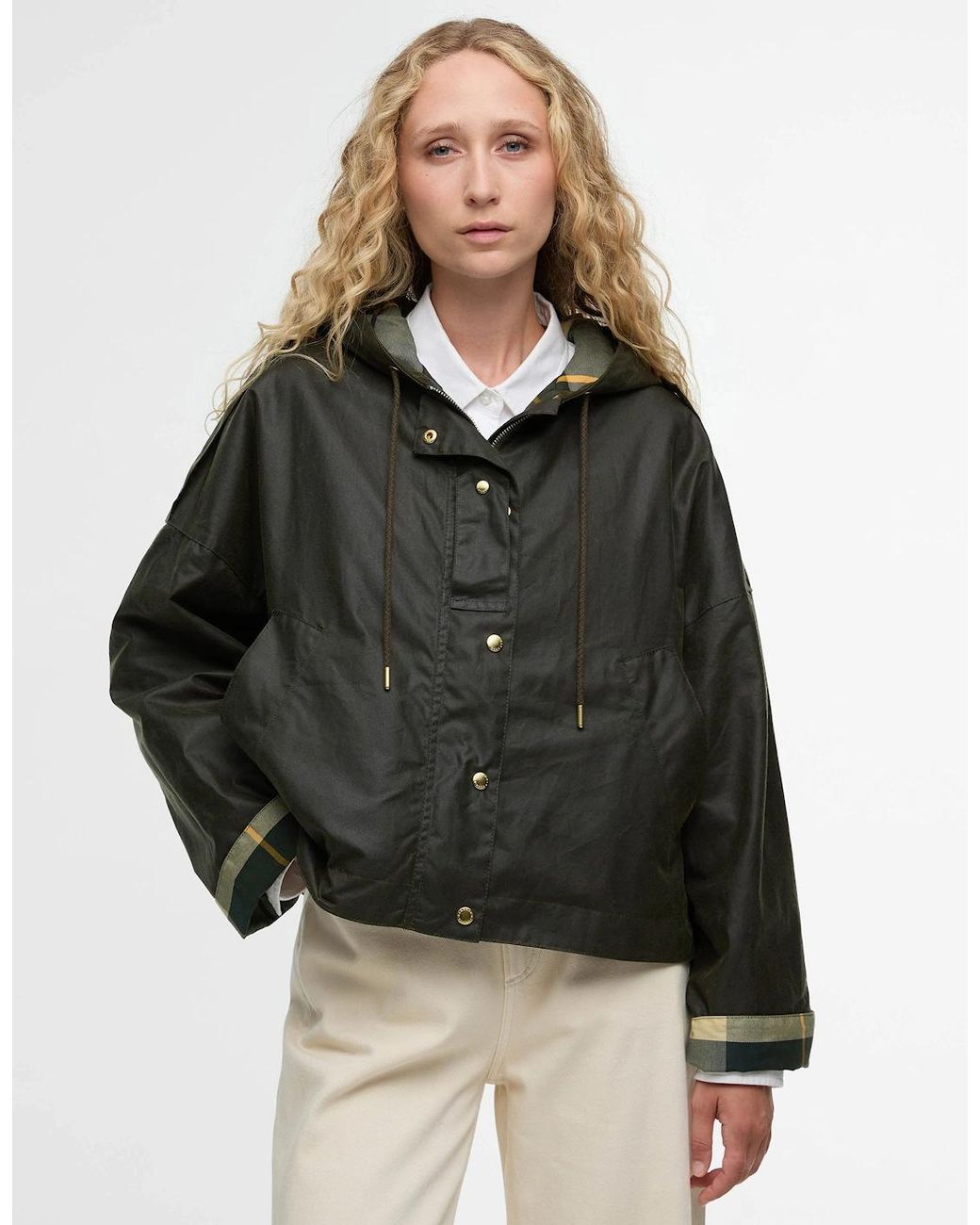 Barbour Ryedale Wax Jacket in Grey | Lyst UK