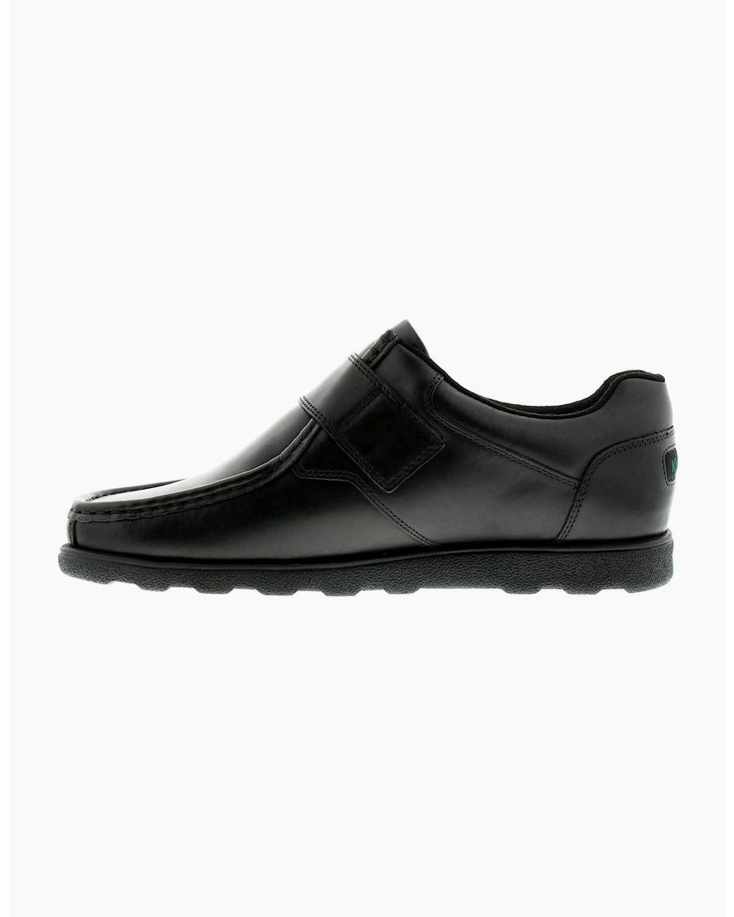 Kickers Shoes Work School Fragma Strap 3 Am Leather Uk Size in Black ...