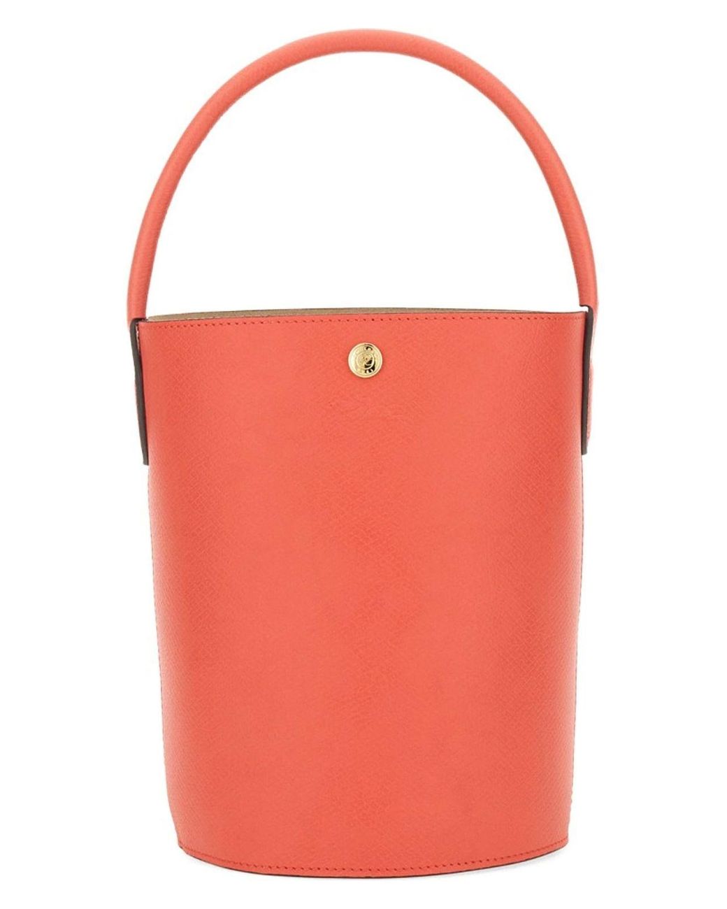 Longchamp Cuir De Russie Bucket Bag in Red | Lyst UK