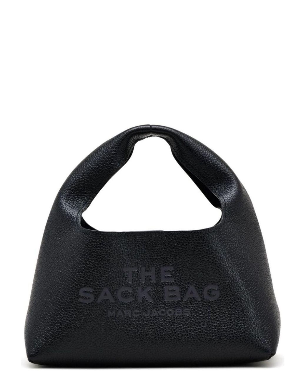 Marc Jacobs The Mini Sack Bag Leather in Black | Lyst