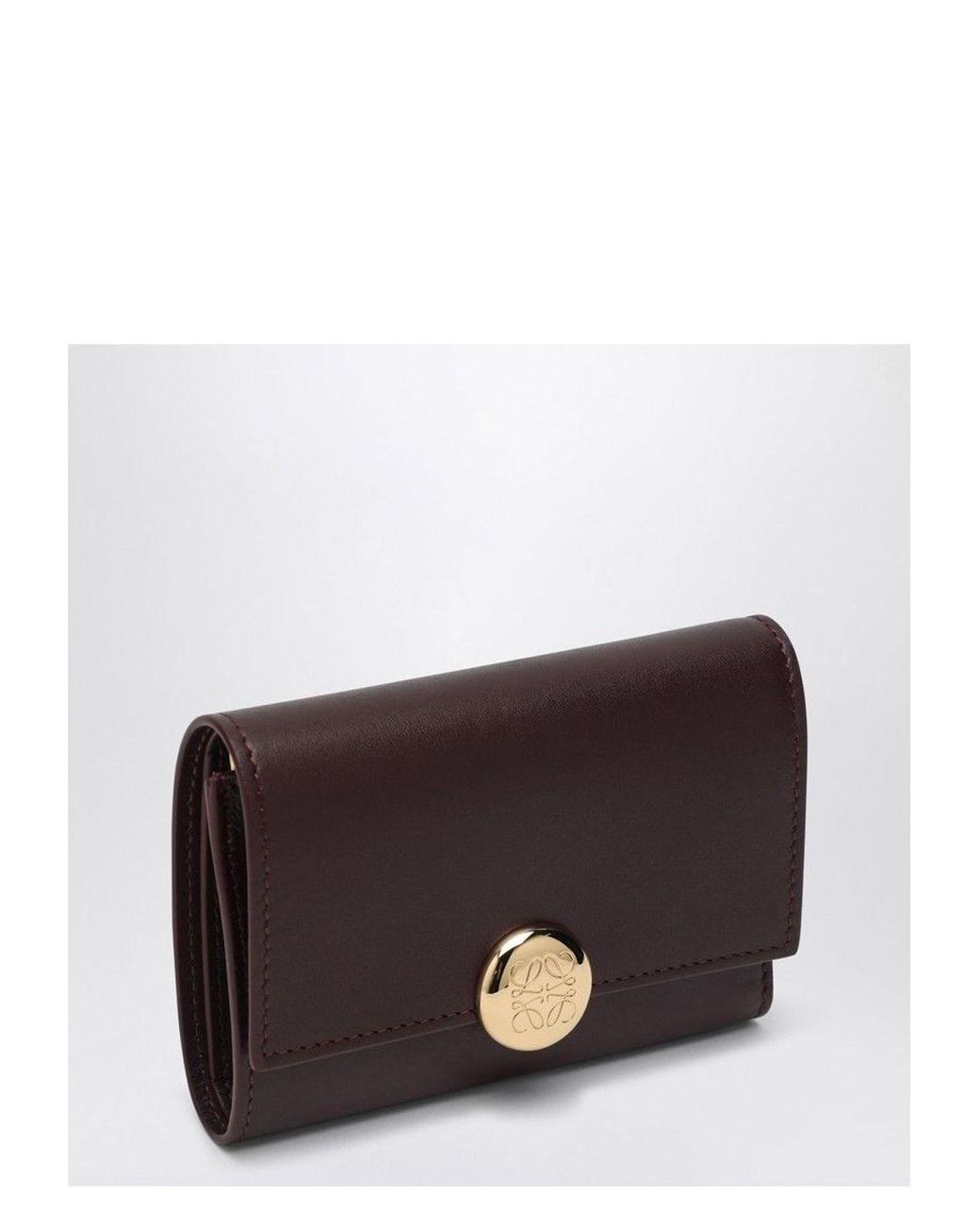 Loewe Pebble Small Wallet in White | Lyst UK