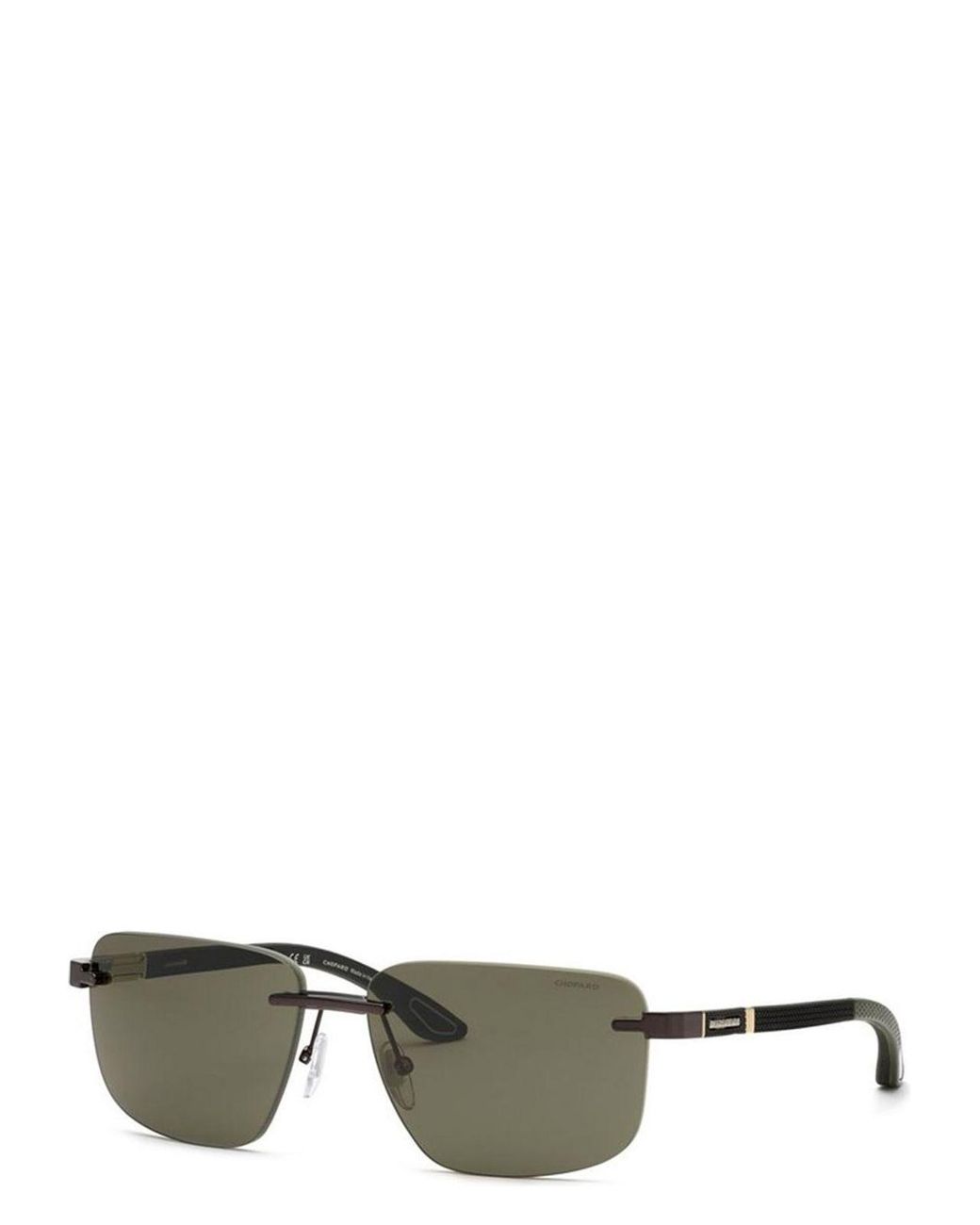 Chopard Rose Metal Sunglasses in Green | Lyst UK