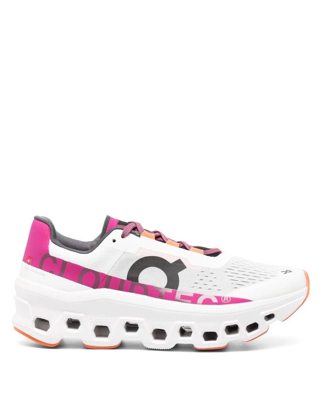 On Shoes Cloudmonster Low-top Sneakers in Pink | Lyst