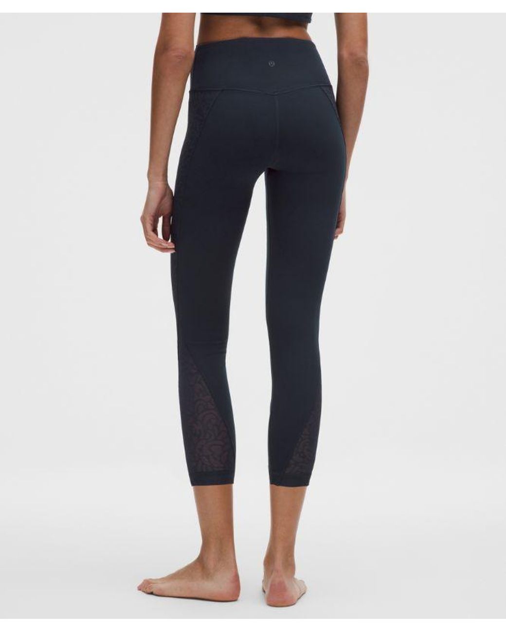 lululemon Paisley Lace Overlay Tight 25" in Blue | Lyst UK