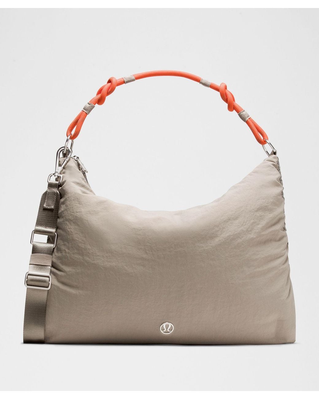 lululemon – Convertible Ruched Crossbody Bag Large 16L – in Gray | Lyst