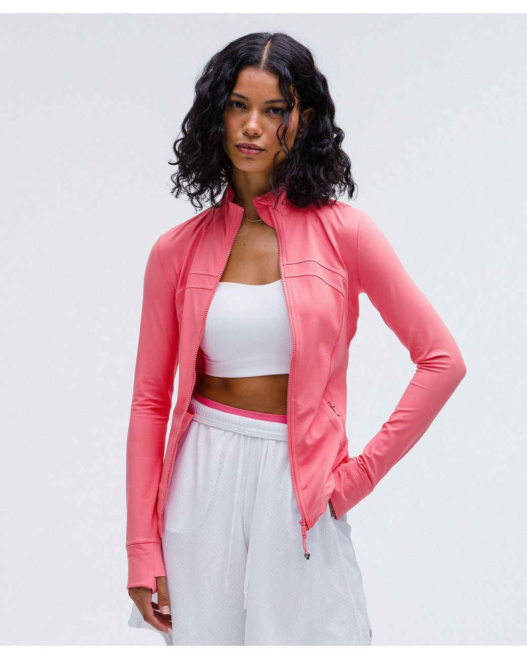 lululemon Define Jacket Nulu in Red | Lyst