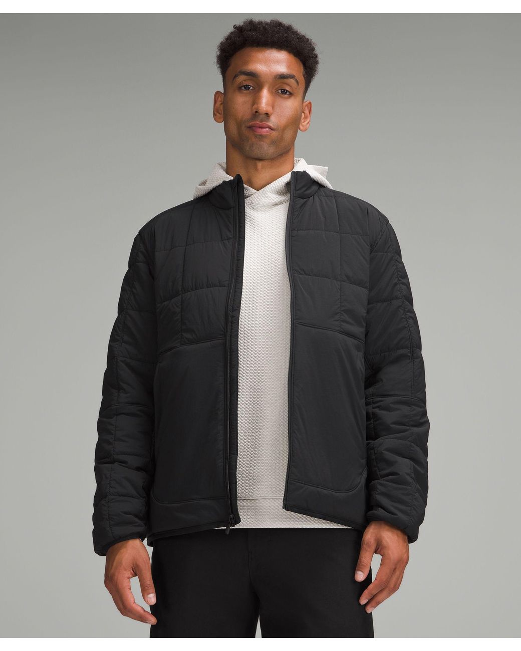 lululemon Route Ready Lightweight Insulated Jacket in Gray for Men | Lyst