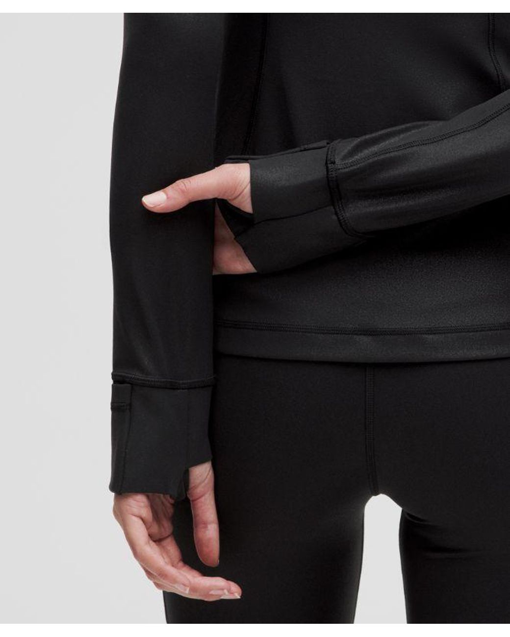 lululemon Define Jacket Shimmer in Black | Lyst UK