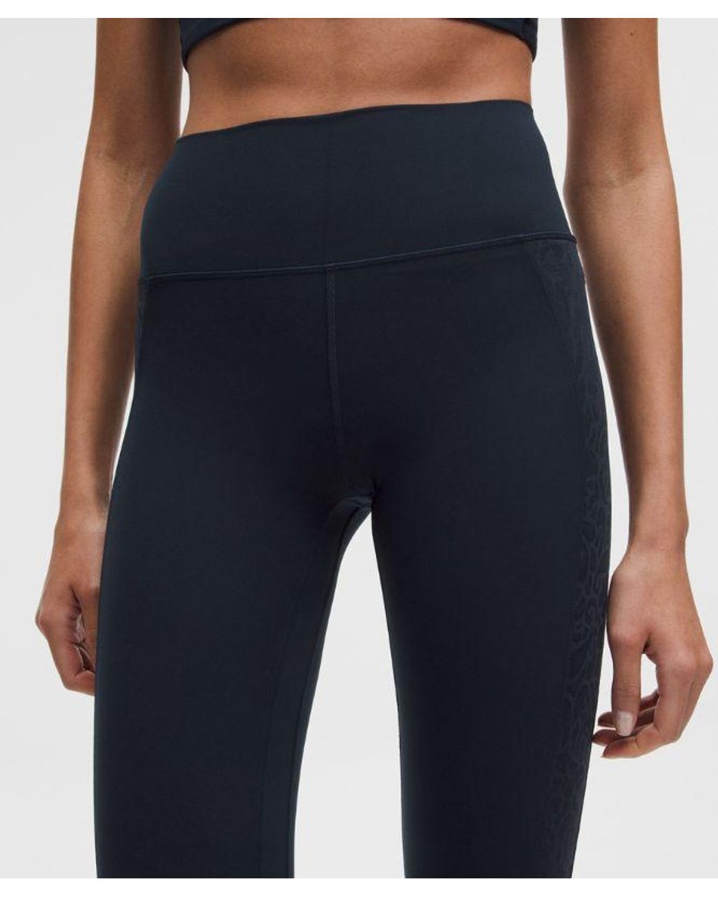 lululemon Paisley Lace Overlay Tight 25" in Blue | Lyst UK