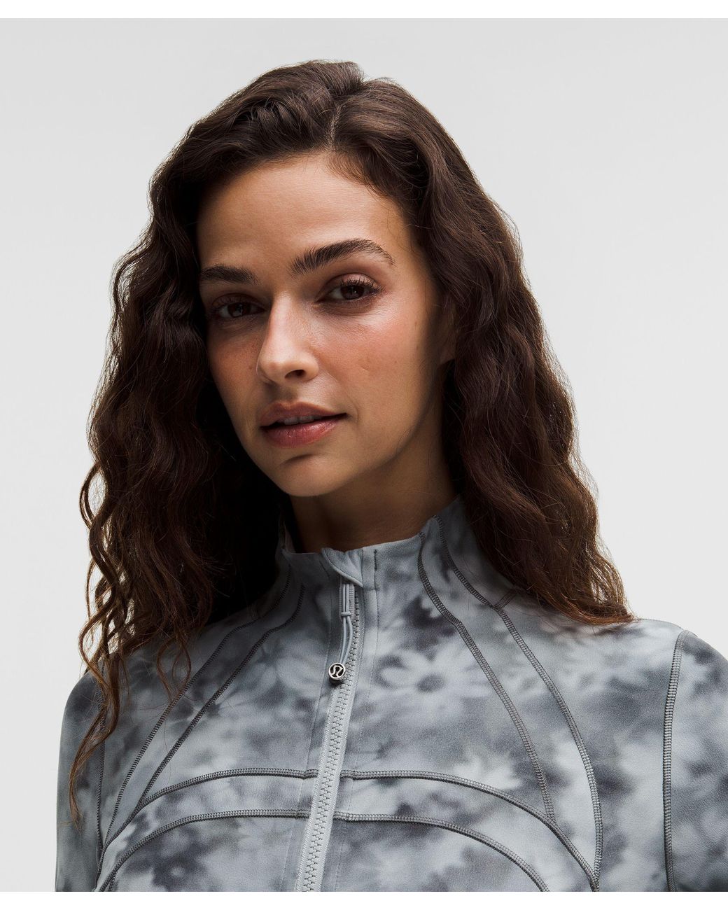 lululemon Define Cropped Jacket in Blue | Lyst