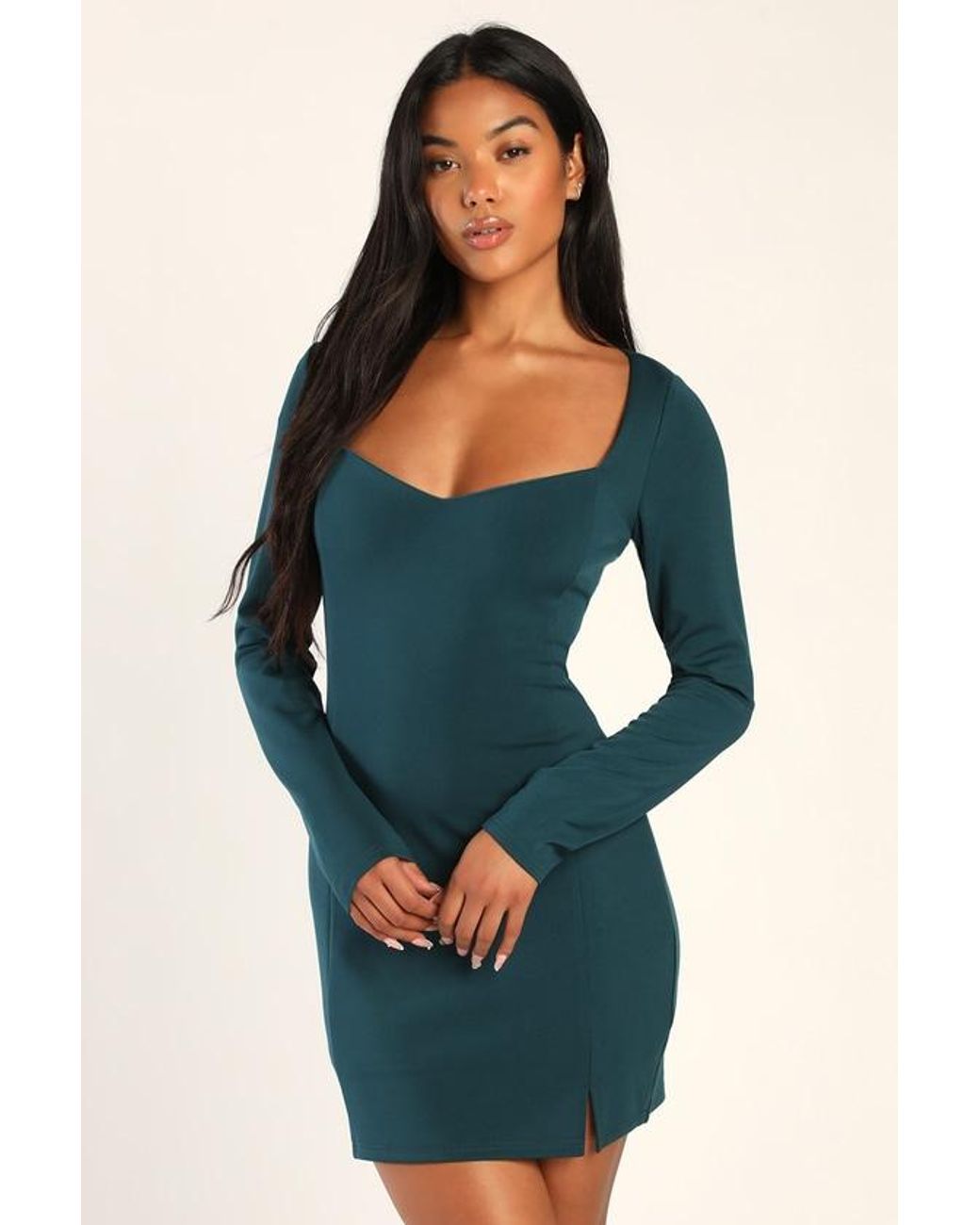 Black and teal dress store