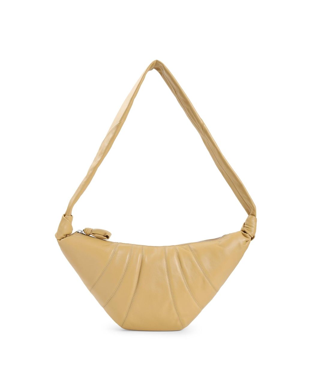 Lemaire Leather Medium Croissant Bag in Metallic for Men | Lyst