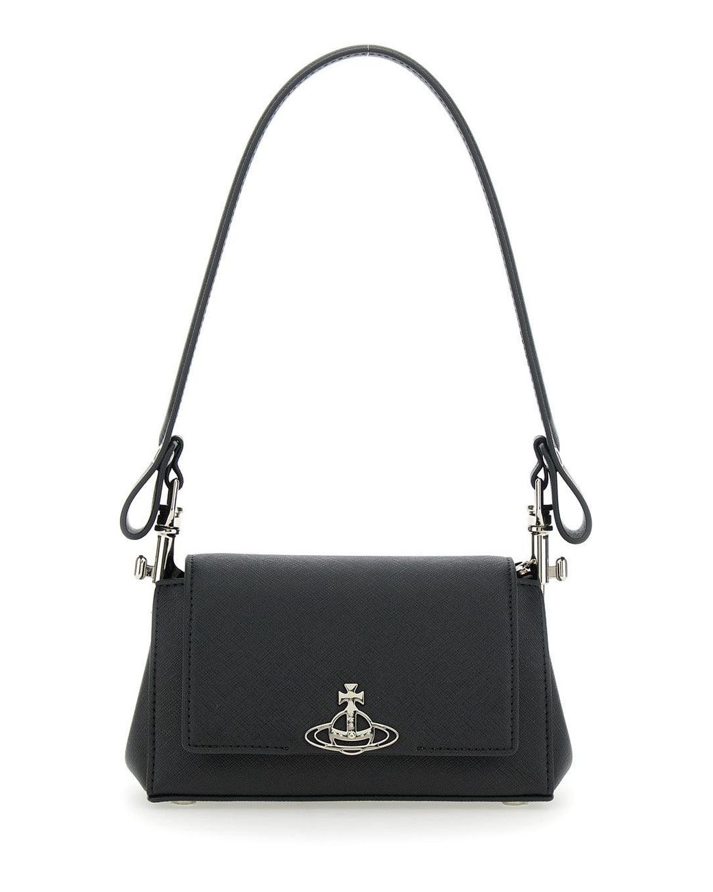 Vivienne Westwood 'Hazel' Handbag With Front Orb Logo in Black for Men | Lyst