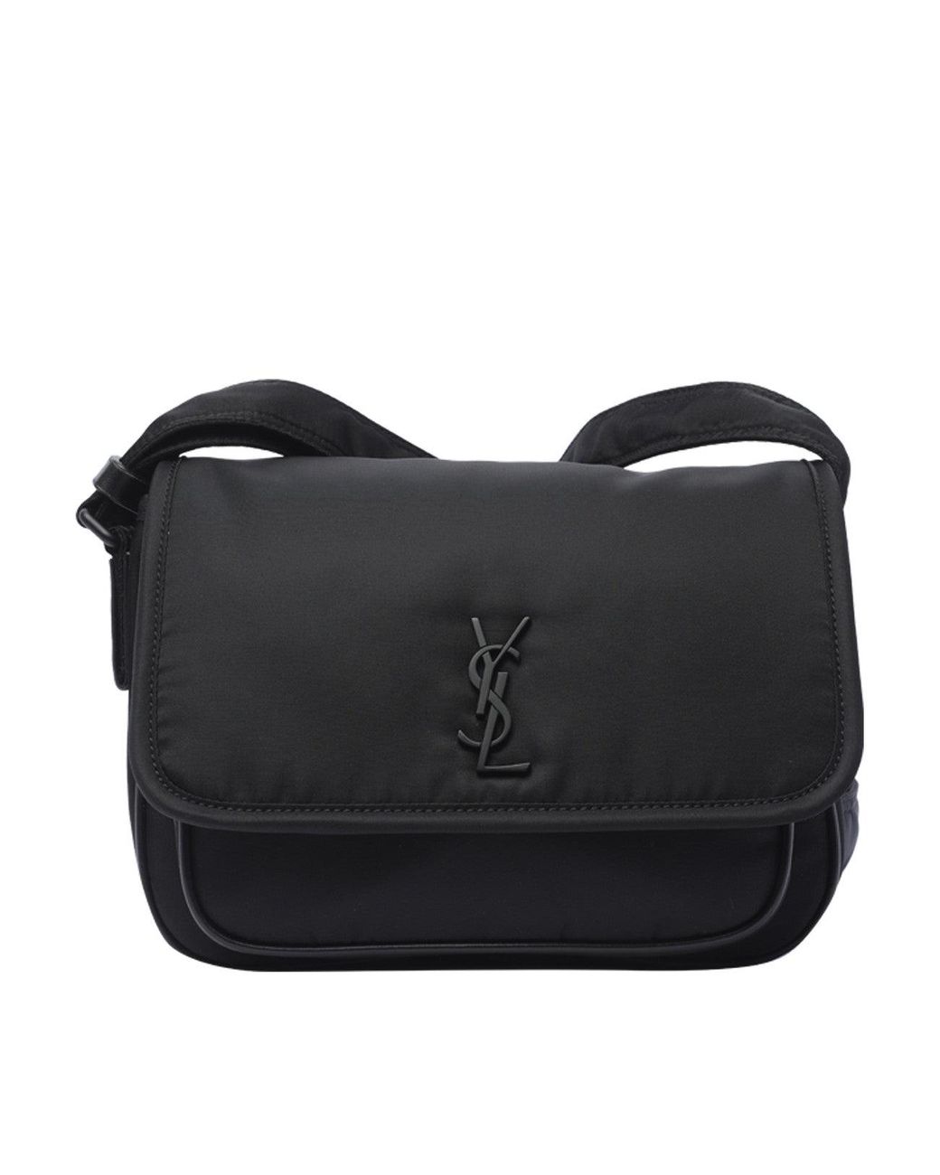 Saint Laurent Small Niki Nylon Messenger Bag in Black for Men | Lyst