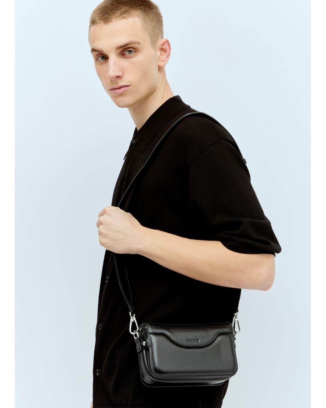 Lemaire Mini Ransel Crossbody Bag in Black for Men | Lyst