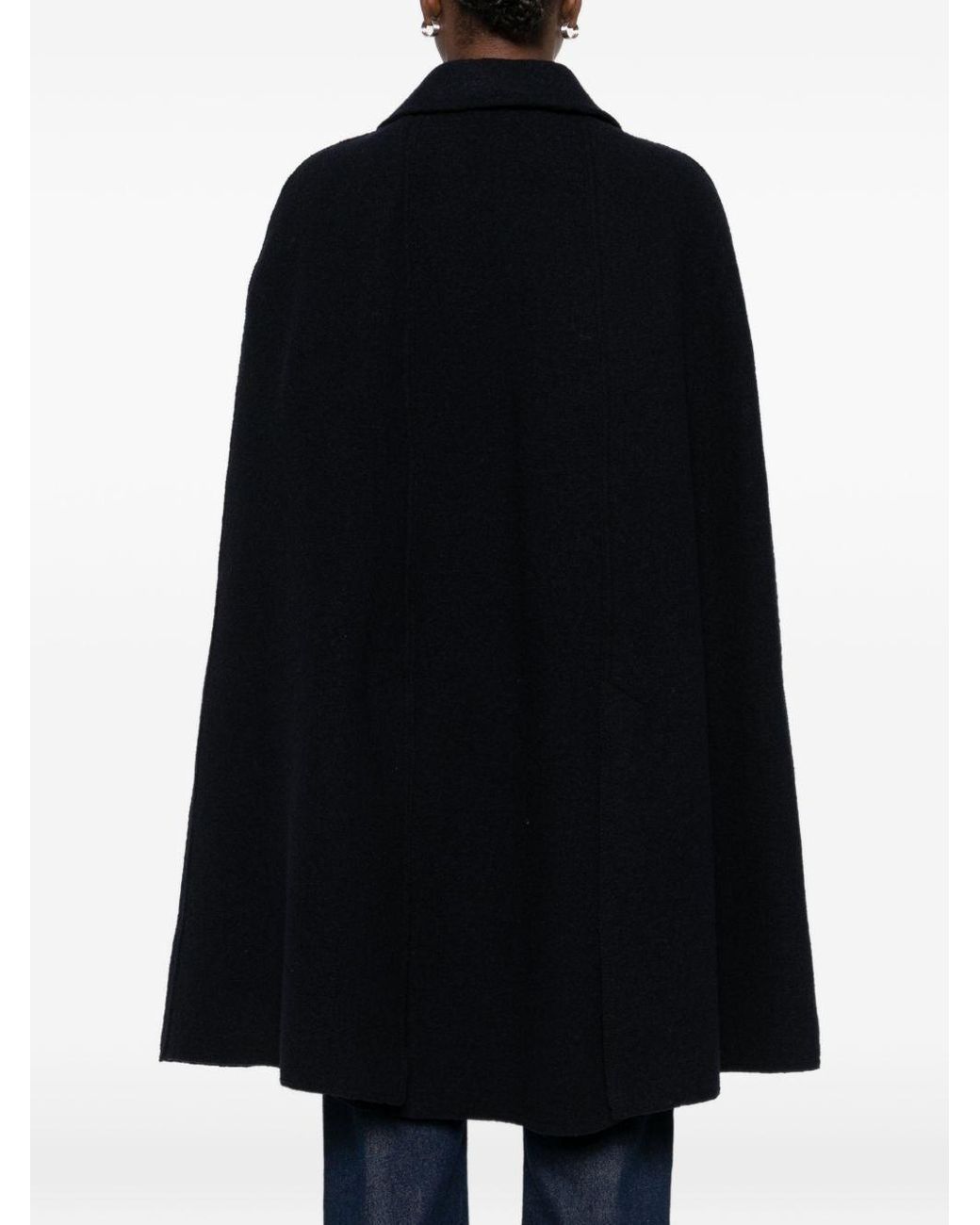 TOTEME Cape Coat in Blue | Lyst