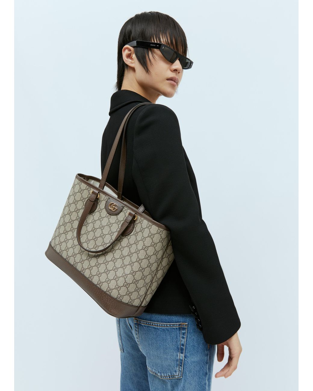 Gucci Ophidia Mini Tote Bag | Lyst