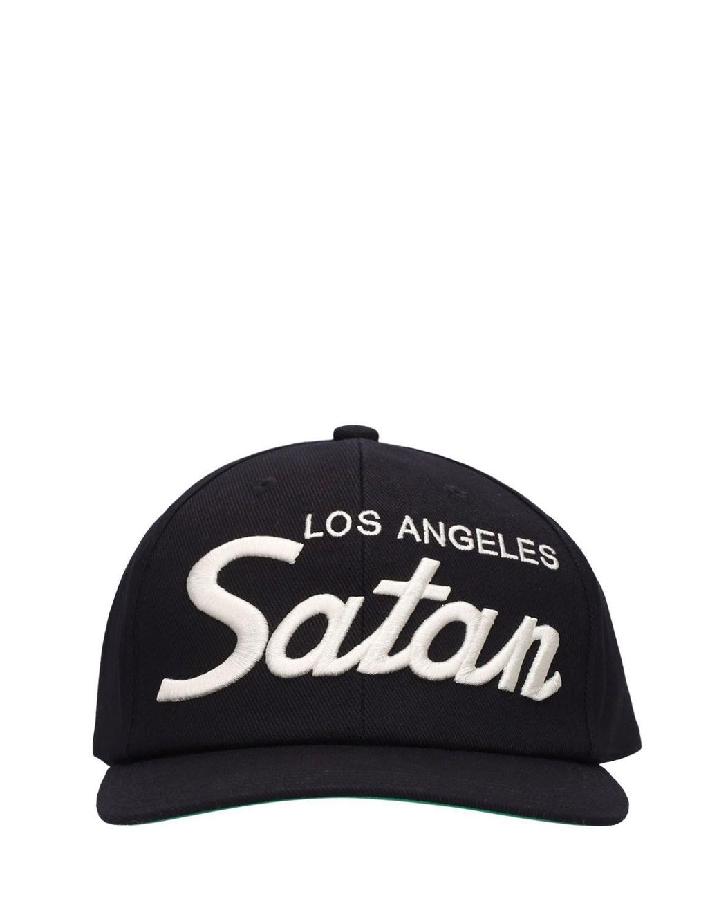 Saint Michael La Satan Hat in Black for Men | Lyst
