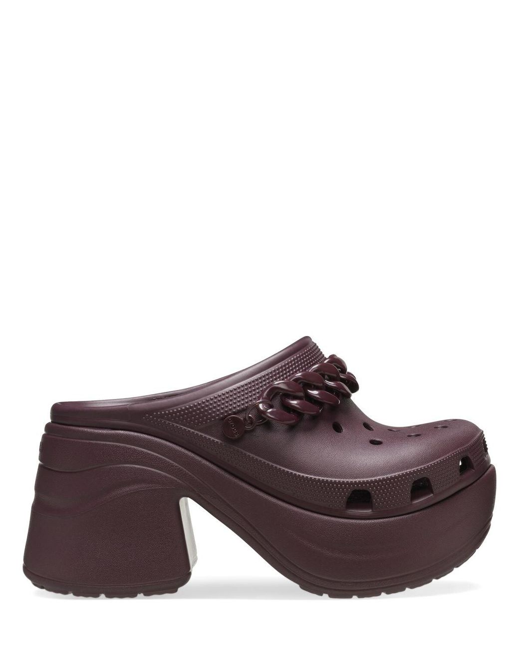 Crocs™ Siren Chain Clog; Dark Cherry in Brown | Lyst UK