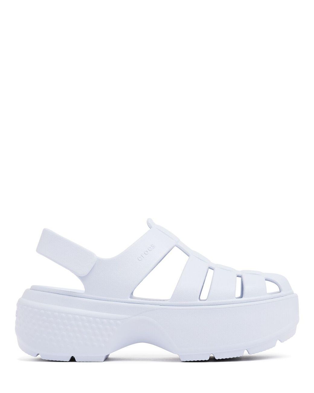 Crocs™ Stomp Fisherman Clogs in White | Lyst UK