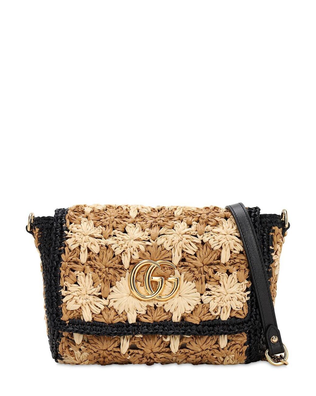 Gucci Gg Marmont Flower Crochet Bag | Lyst Australia