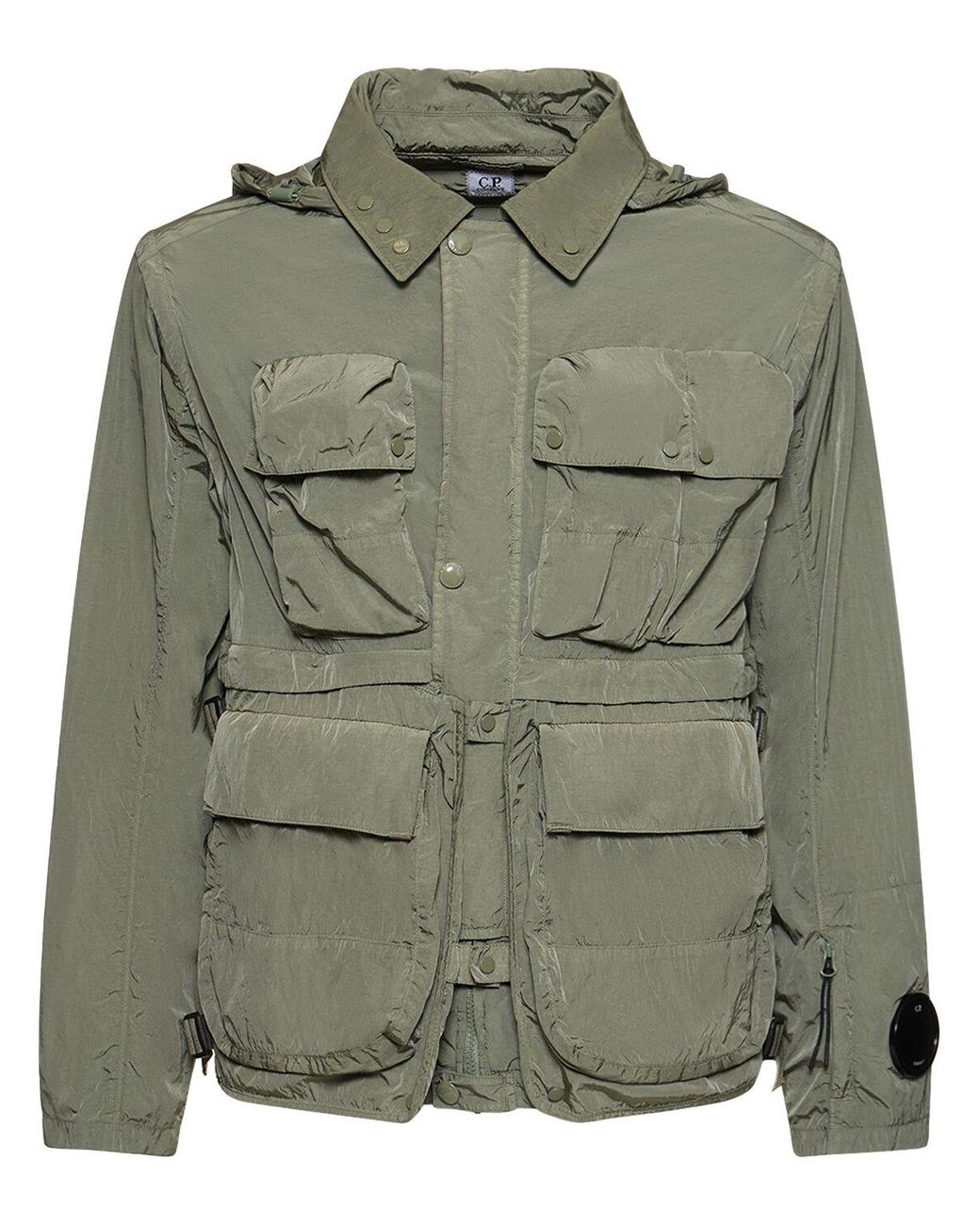 C.P. Company Chrome-R Goggle Jacket in Green for Men | Lyst
