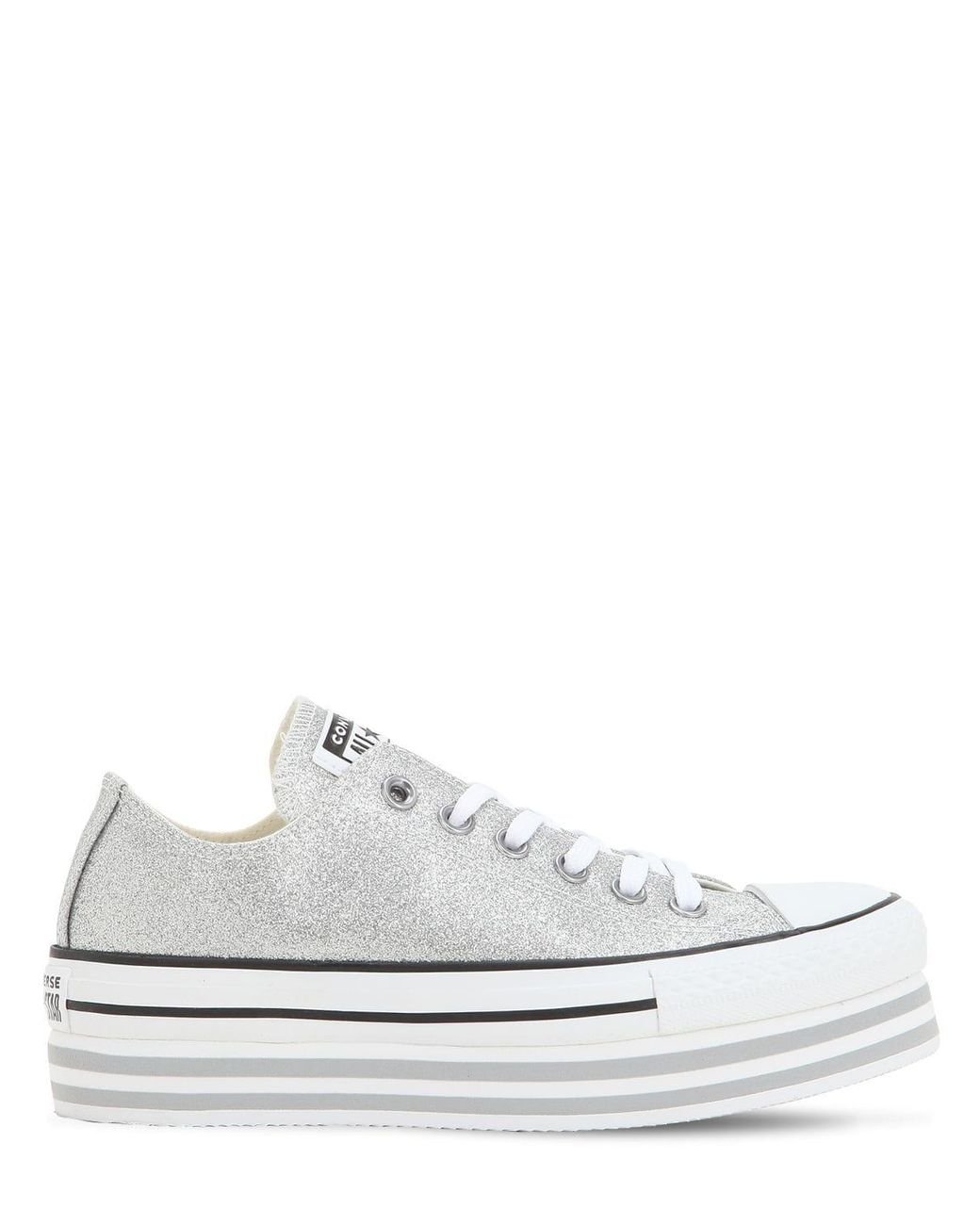 Chuck Taylor All Star - Baskets basses à semelle plateforme - Éclat ...
