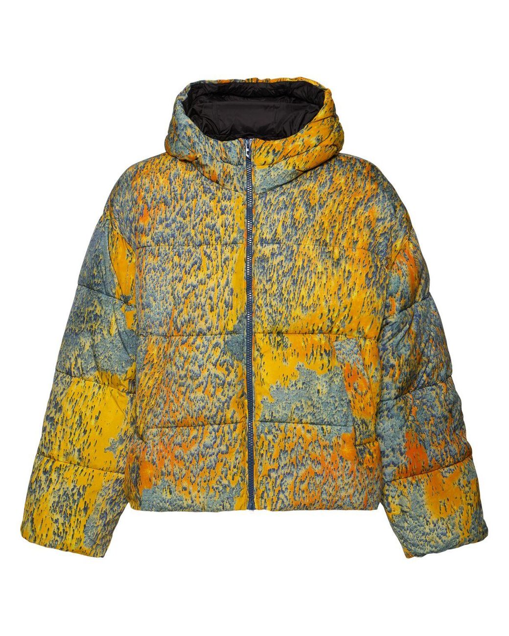 DIESEL W-bogaert Puffer Jacket in Yellow for Men | Lyst