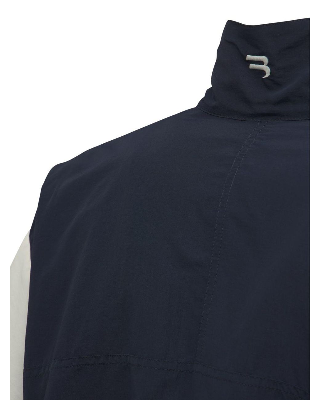 Balenciaga Sporty B Tracksuit Jacket in Blue for Men | Lyst Balenciaga Sporty B Tracksuit Jacket in Blue for Men | Lyst