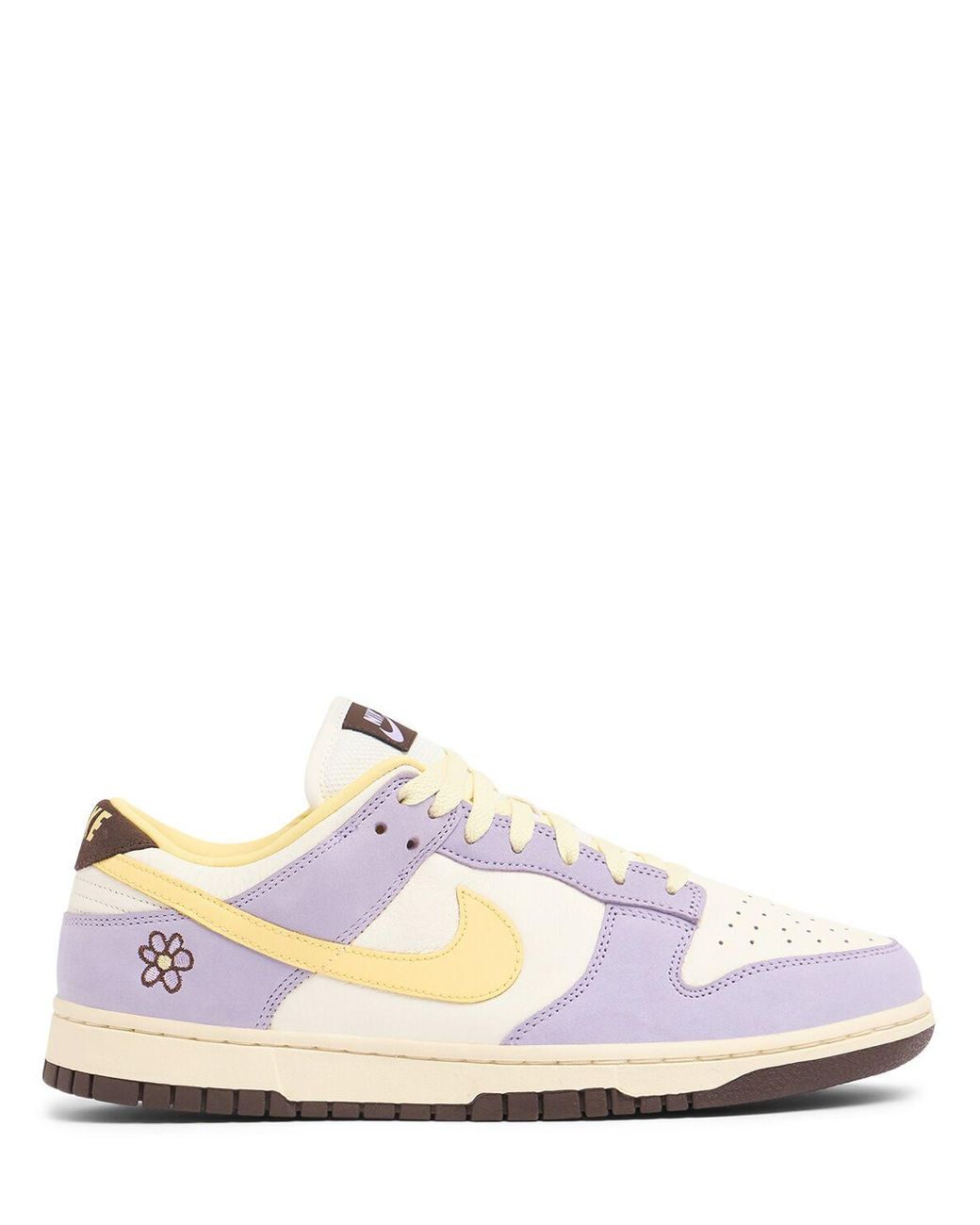 Nike Dunk Low Sneakers in Pink | Lyst