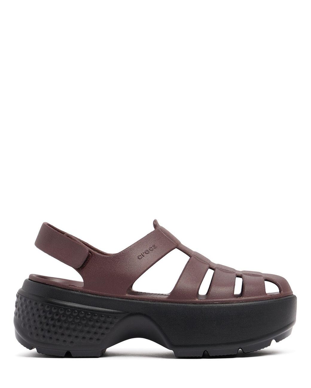 Crocs™ Stomp Fisherman Clogs in Brown | Lyst