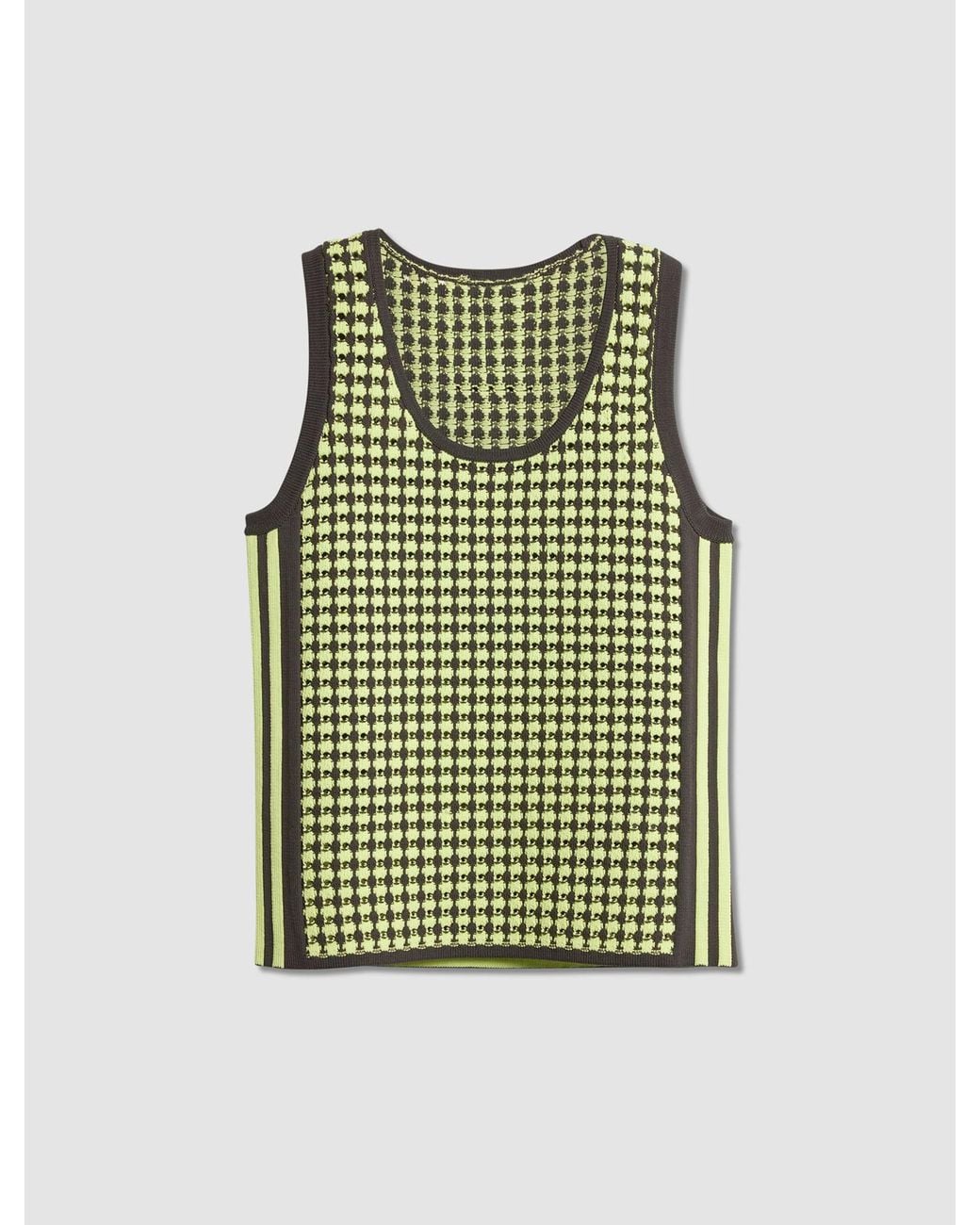 adidas Wb Crochet Vest in Green | Lyst