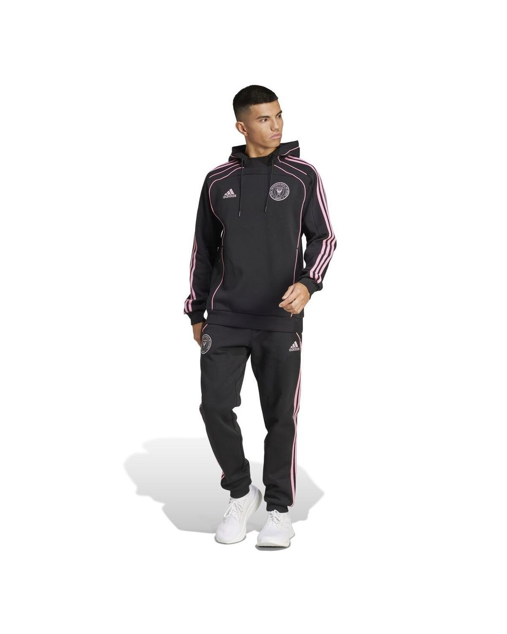 adidas Inter Miami Cf 2025 Travel Pants in Black for Men | Lyst