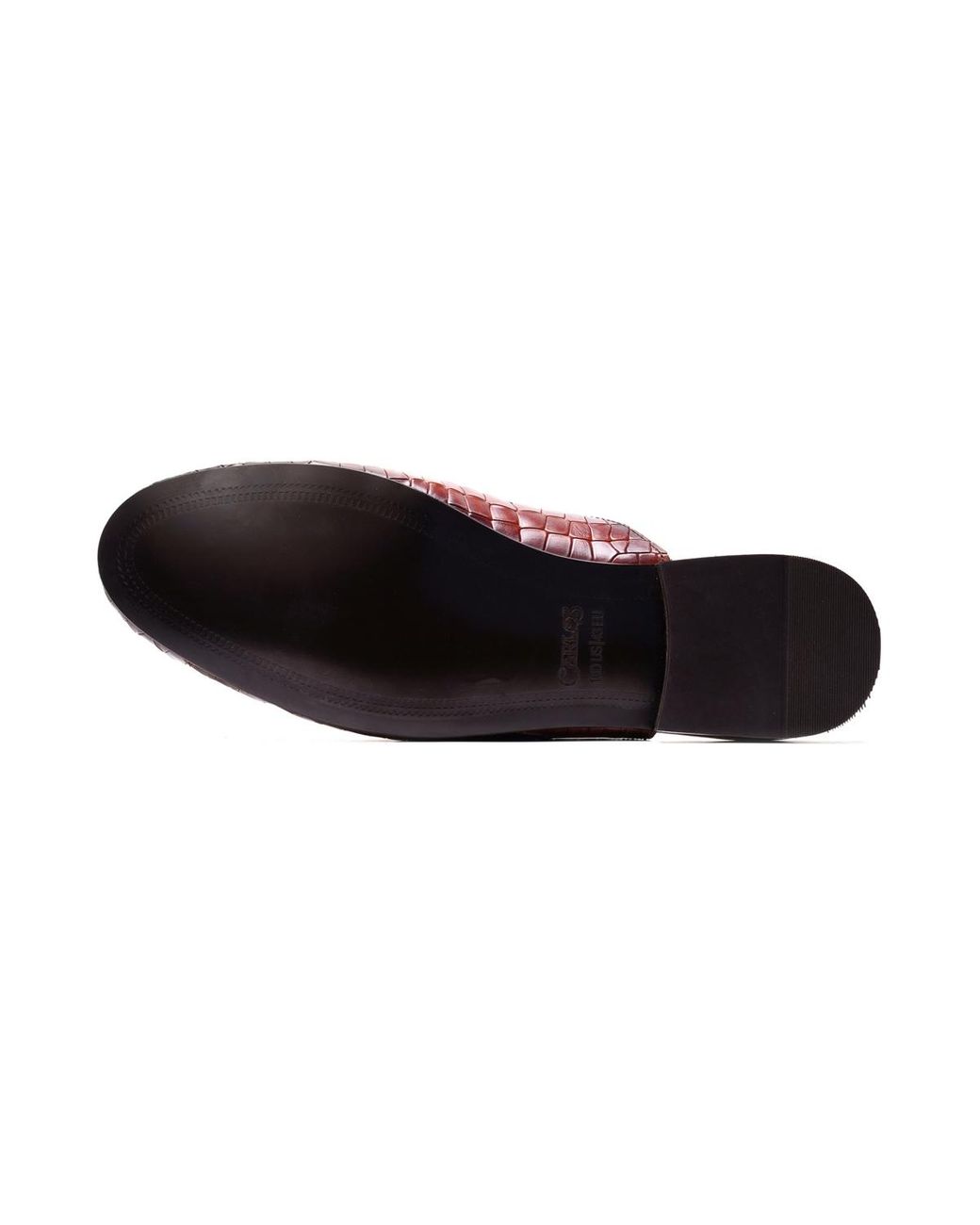 Carlos By Carlos Santana Apollo Bit Slides in Red for Men | Lyst