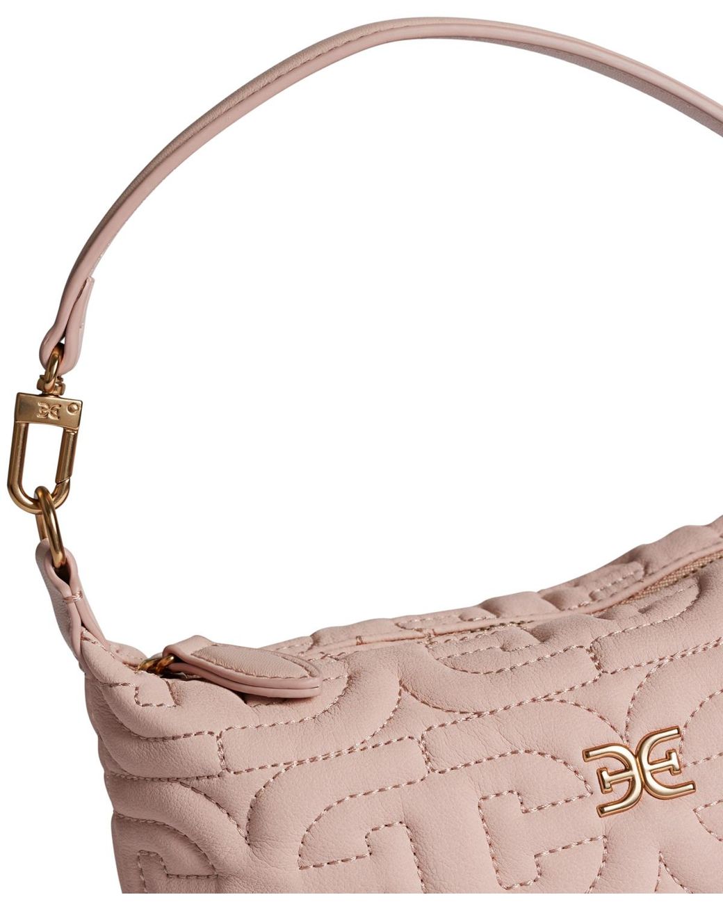 Sam Edelman Ethyl Top Zip Demi Small Shoulder Bag in Pink | Lyst