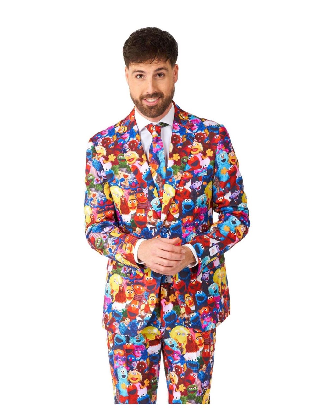 Opposuits Official Sesame Street Suit in Red for Men | Lyst