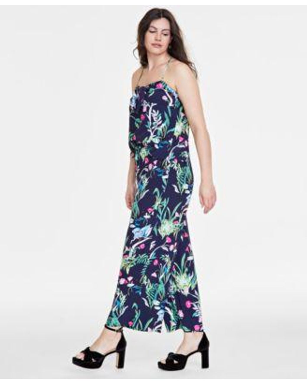 On 34th Cami Pants Drop Earrings Platform Sandals Created For Macys in ...