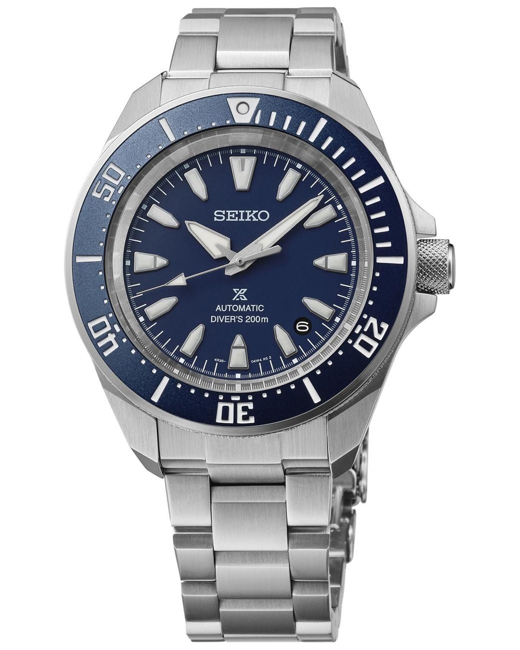 Seiko Prospex Diver Silver Stainless Steel Bracelet Watch in Gray for ...