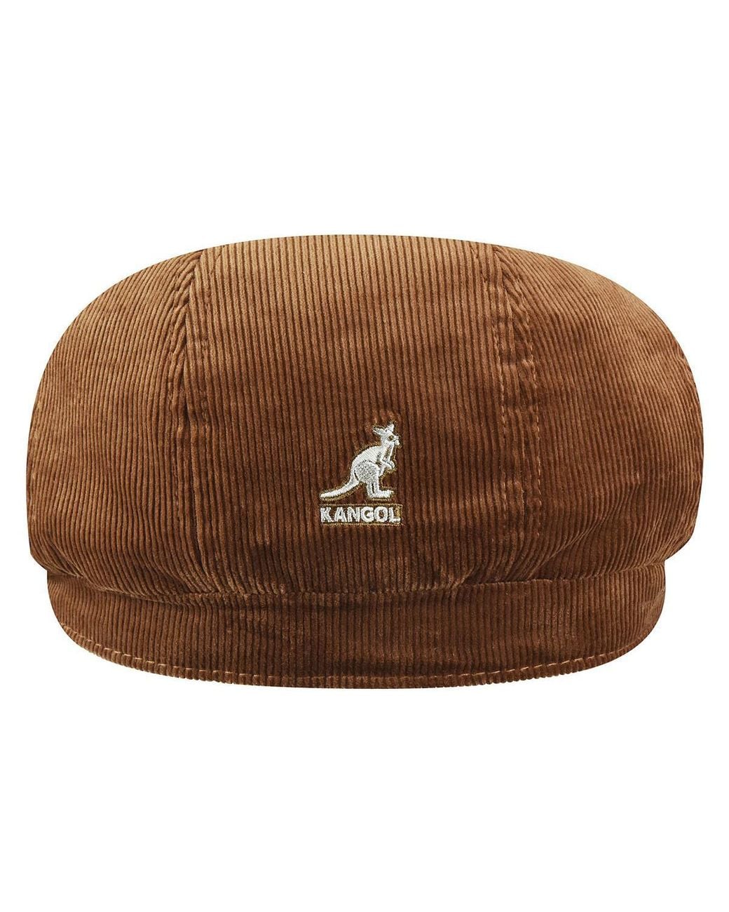 Kangol Cord Hawker Newsboy in Brown for Men | Lyst
