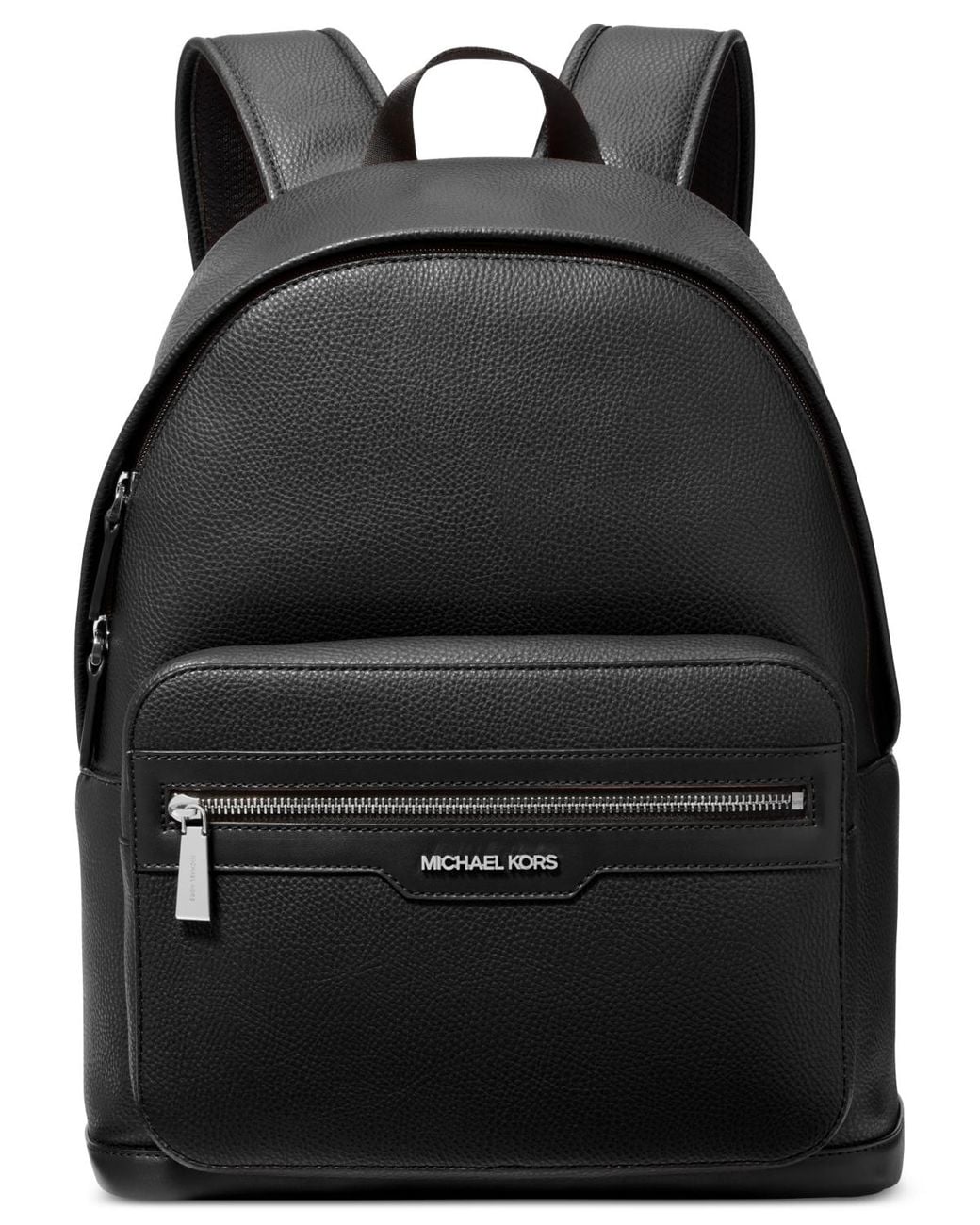 Michael Kors Malone Leather Logo Backpack in Black for Men | Lyst