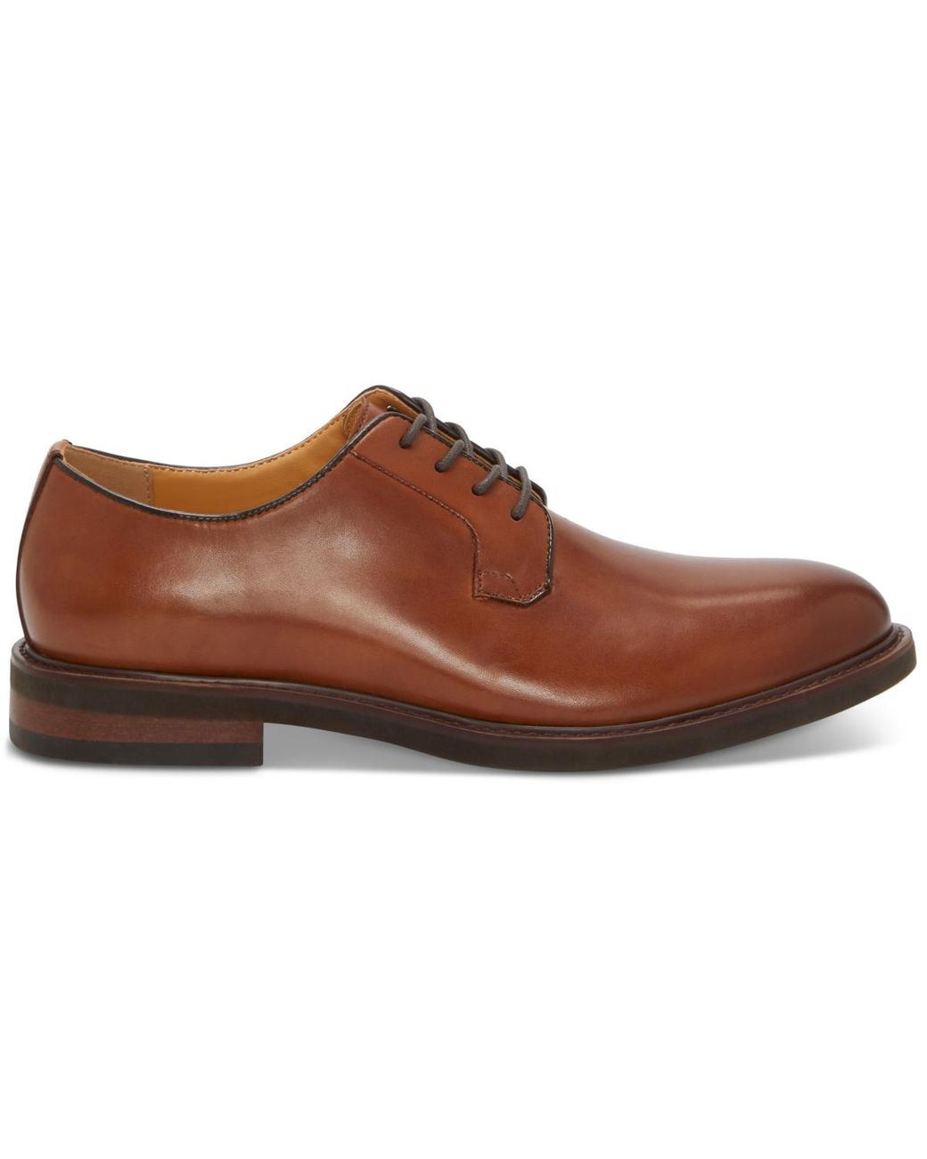 Vince Camuto Orin Blucher Leather Dress Shoe in Brown for Men | Lyst